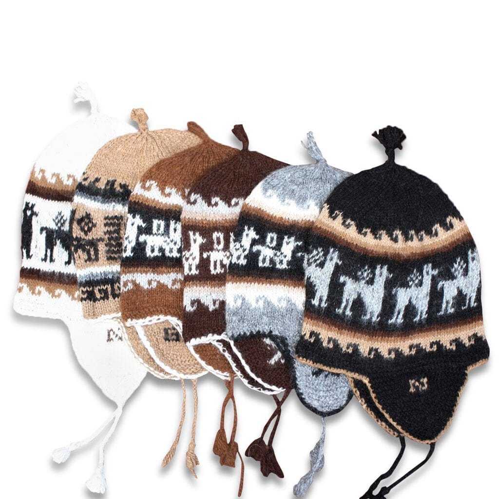 Alpaca Rustic Chullo with Ear Flaps – Lodi Alpacas Uptown