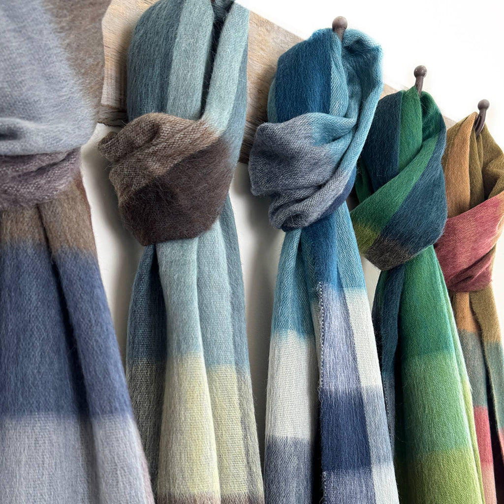 Shupaca Alpaca - NEW! Alpaca Plaid Scarf - Summit – Lodi Alpacas Uptown