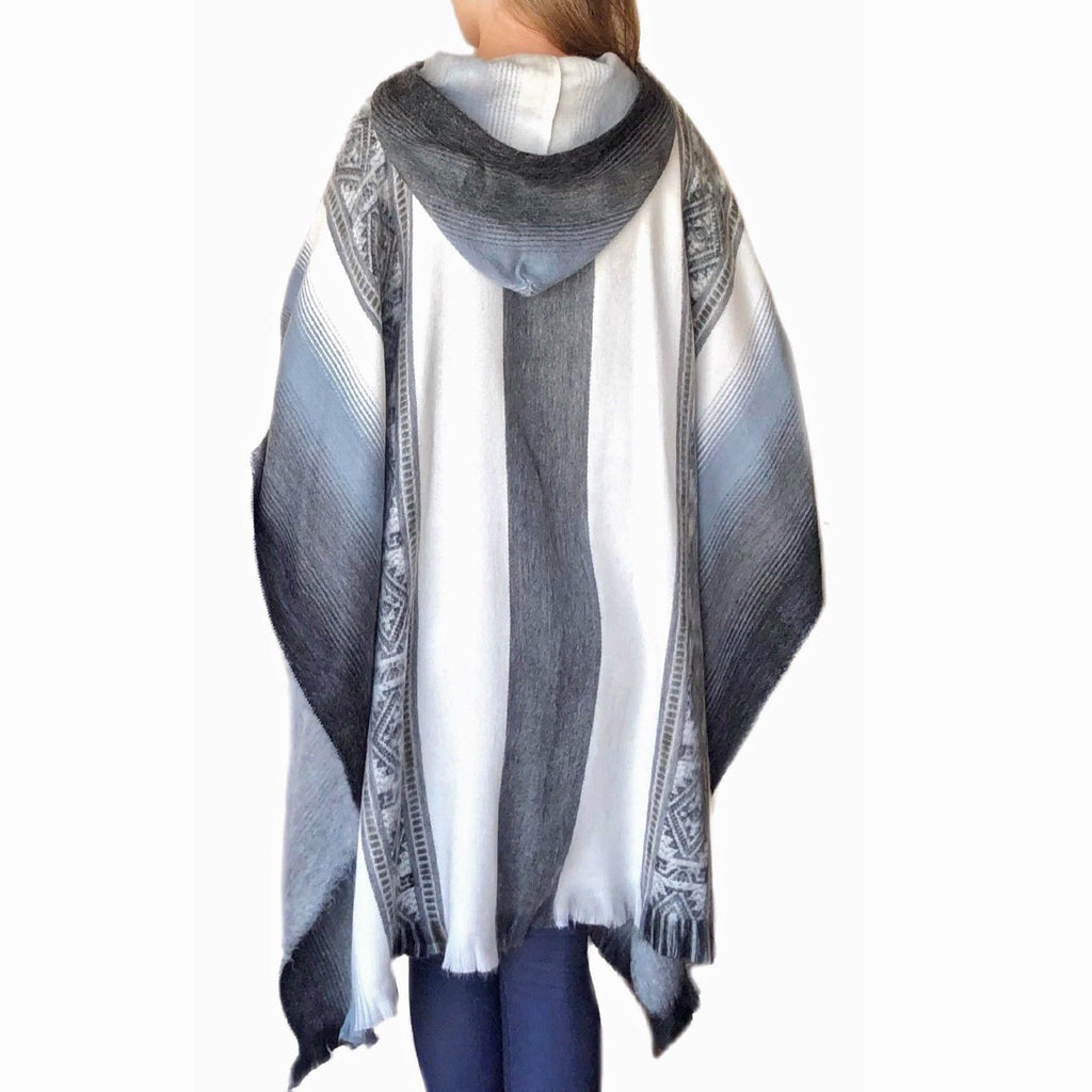 Incan Grays Alpaca Poncho – Lodi Alpacas Uptown